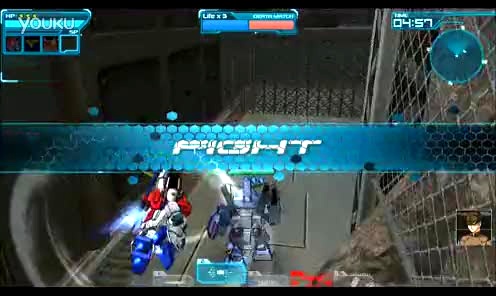 漫猫SD敢达站 大海 MK22号机 作战视频