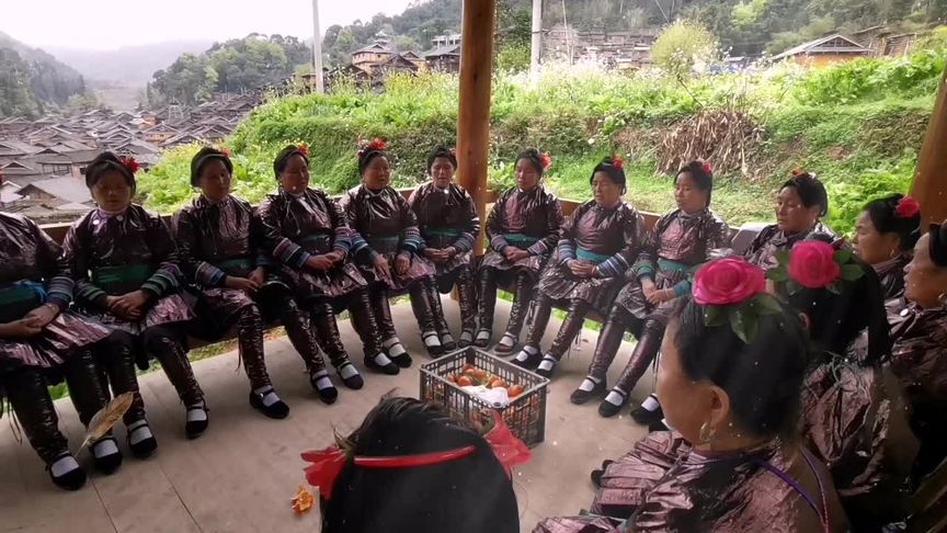 占里侗寨老年侗族大歌 #贵州占里侗寨