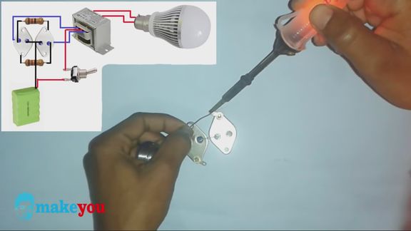 最简单的逆变升压器,12V转220V