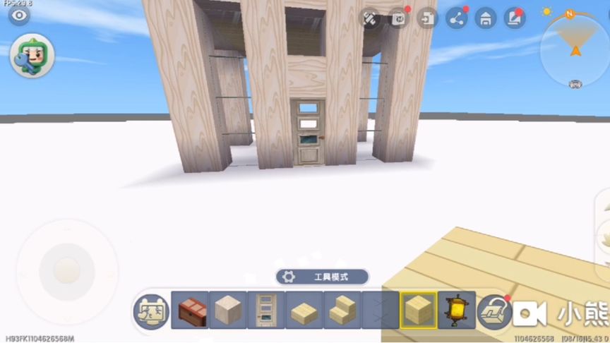 迷你世界:快速建一个简单的房子。