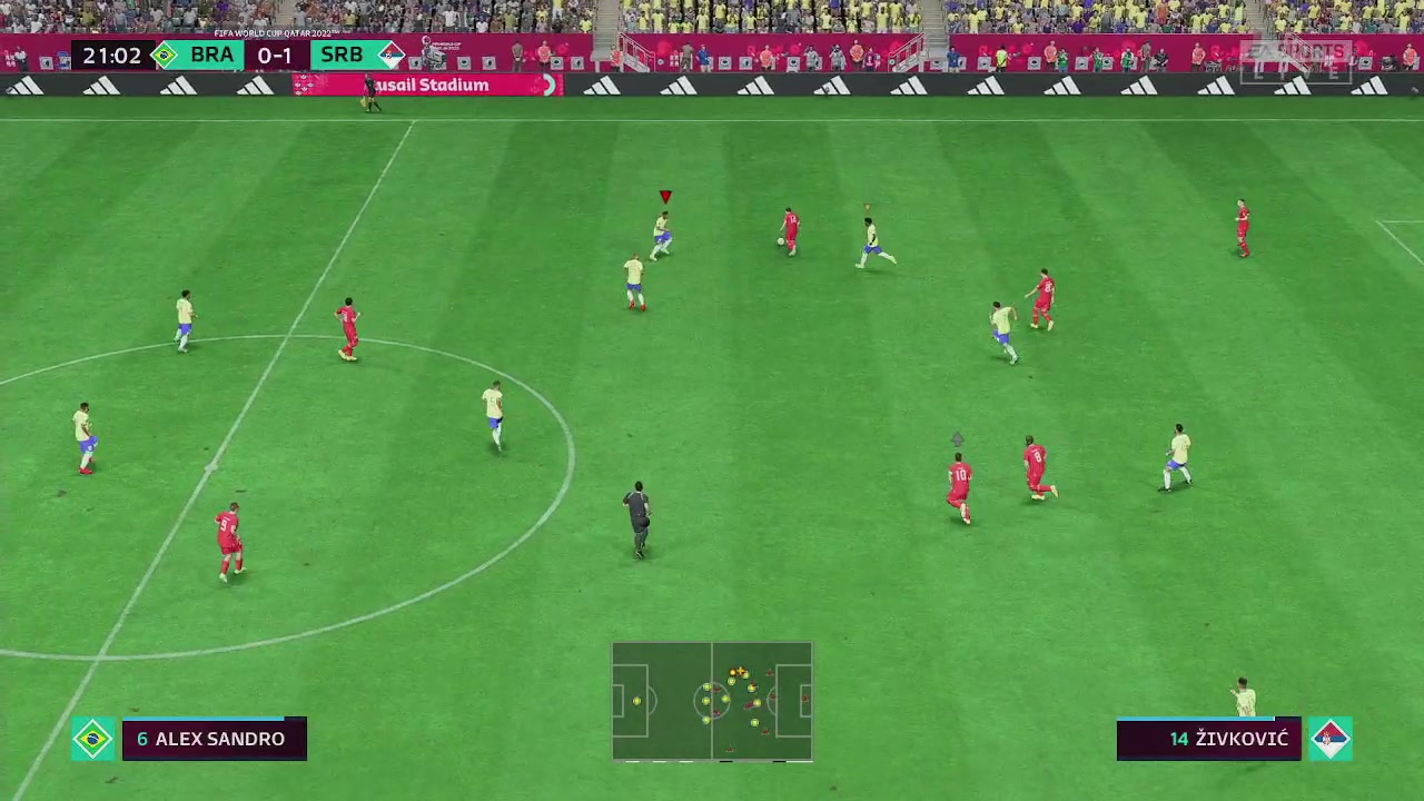 2022年世界杯巴西vs塞尔维亚
