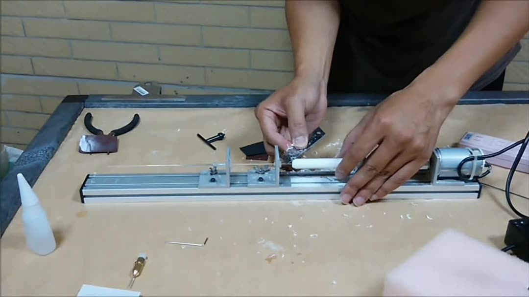 钓鱼:超简单方法制作,DIY纳米浮漂同心度和漂身的技术要领