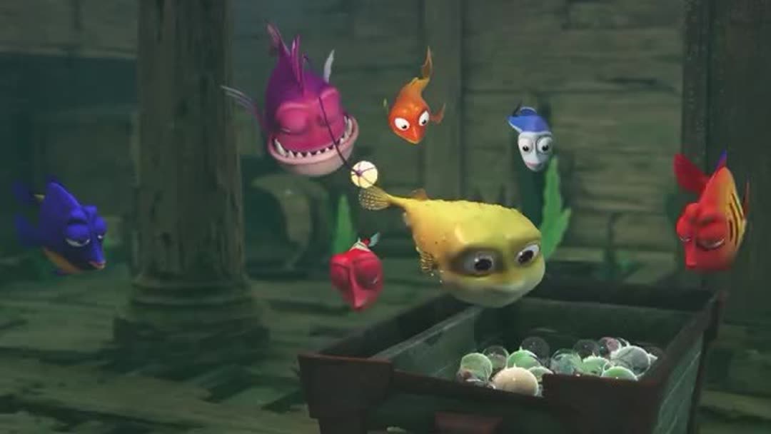 宇宙护卫队:小刺豚泡泡带着大家去海底探险