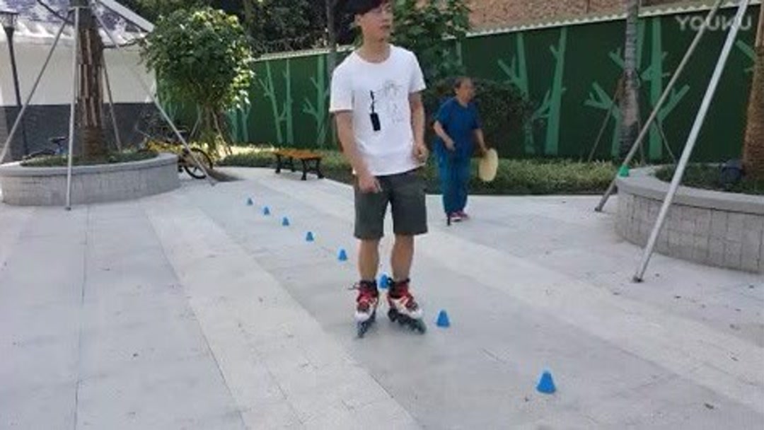 轮子上的梦 轮滑 平花基础动作教学视频 前尼尔森