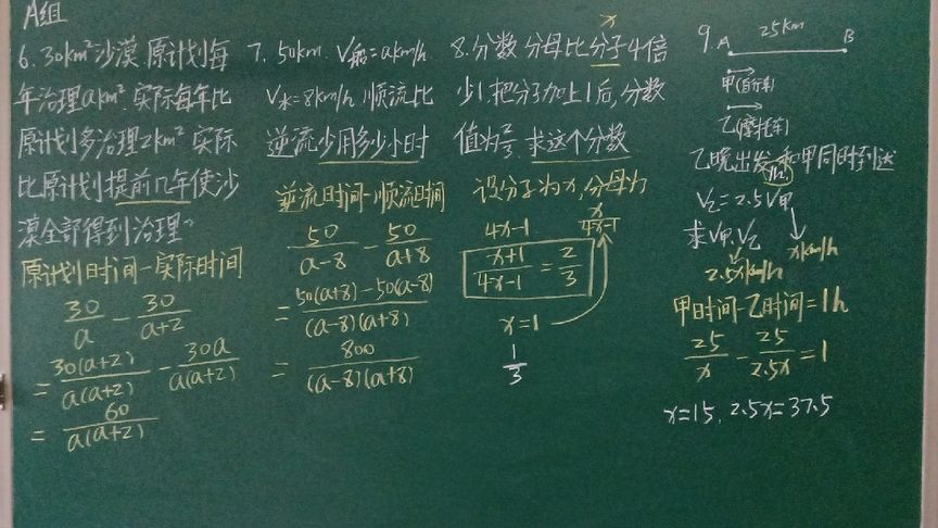 冀教版八年级上册数学第十二章分式和分式方程复习(1)