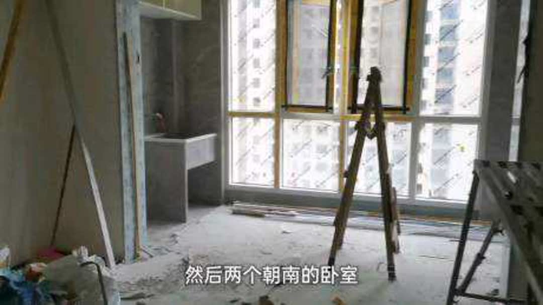 实拍130平方3房户型装修,客厅餐厅卧室全部大落地窗采光效果完美