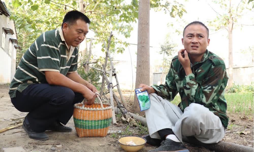 残疾小伙路边乞讨,好心大爷给了他一包种子,多年后小伙回来报恩