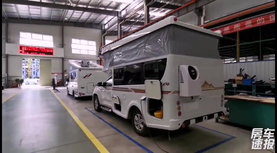 能进地库的长城炮单排皮卡升顶房车,2.0T四驱自动挡,关键还便宜