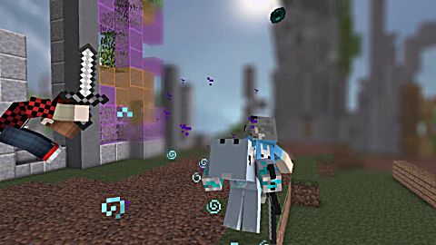 我的世界动画 炫酷的打斗