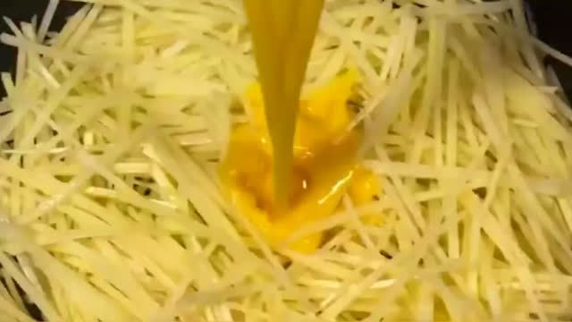 土豆丝这样做要火了,五星级大厨的方法,学会不去饭店了