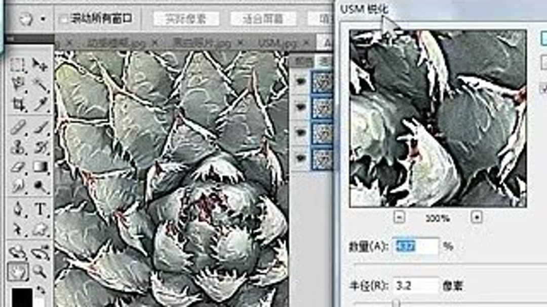 PS教程 模糊与锐化滤镜.模糊类.速度感.径向.糊.高斯模糊.锐化