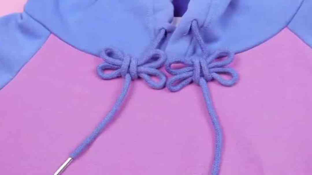 卫衣绳子怎么打结好看?4款卫衣帽绳打结方法,教你穿出新花样