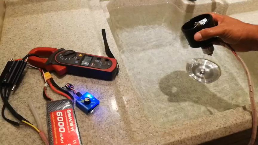 水下推进器实验#自制水下推进器#科技实验#电动推进器#电动挂机#