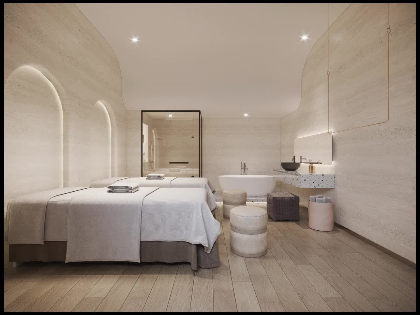 美容院装修案例视频欣赏-杭州博妍装饰美容院装修设计