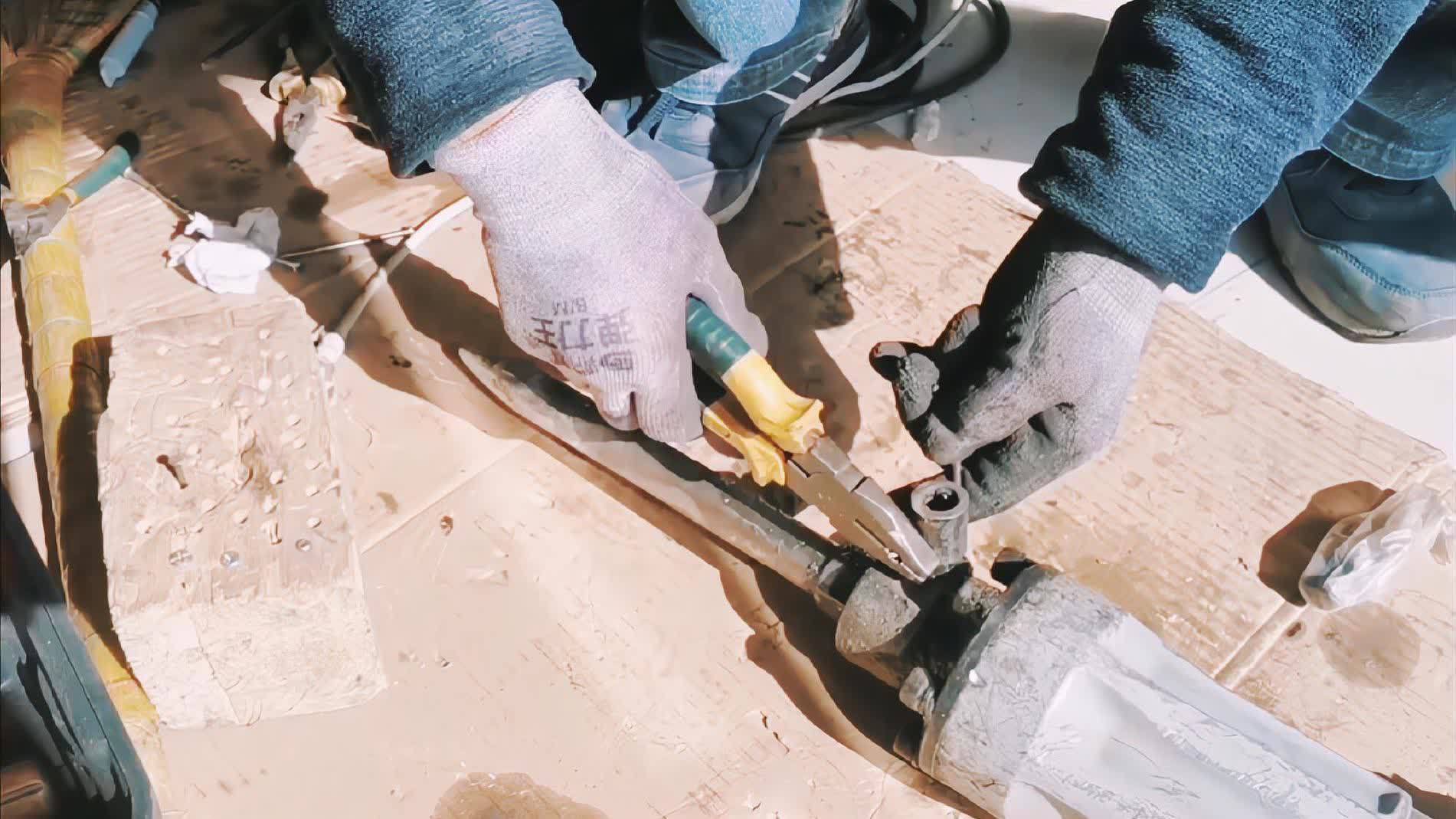 换大电镐卡销头,一个简单的操作看完后自己就可以动手换了