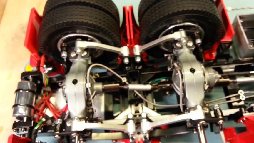 田宫的模型卡车,处处都是细节,做工就不用多说!