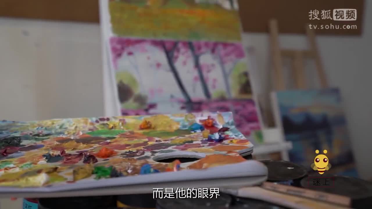 原来梵高都是这样画画的