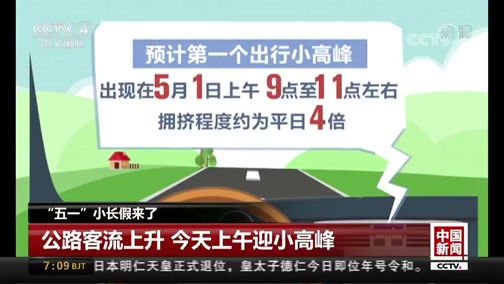 [中国新闻]“五一”小长假来了 出行高峰提前上线 旅客量上升