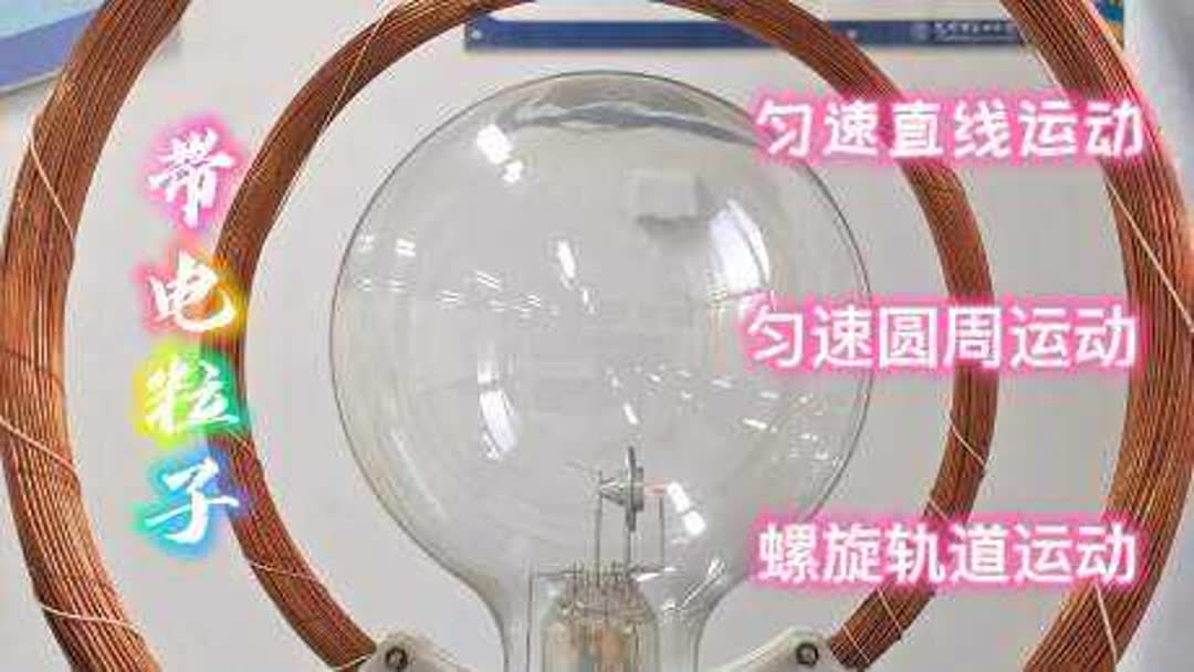 高二物理电与磁,带电粒子在匀强磁场中的运动轨迹是什么样的呢?