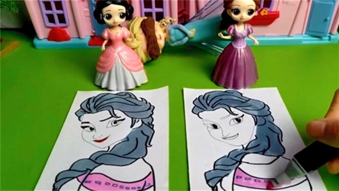 开心动画:爱莎女王被陷入沉睡,贝儿白雪可以救她吗