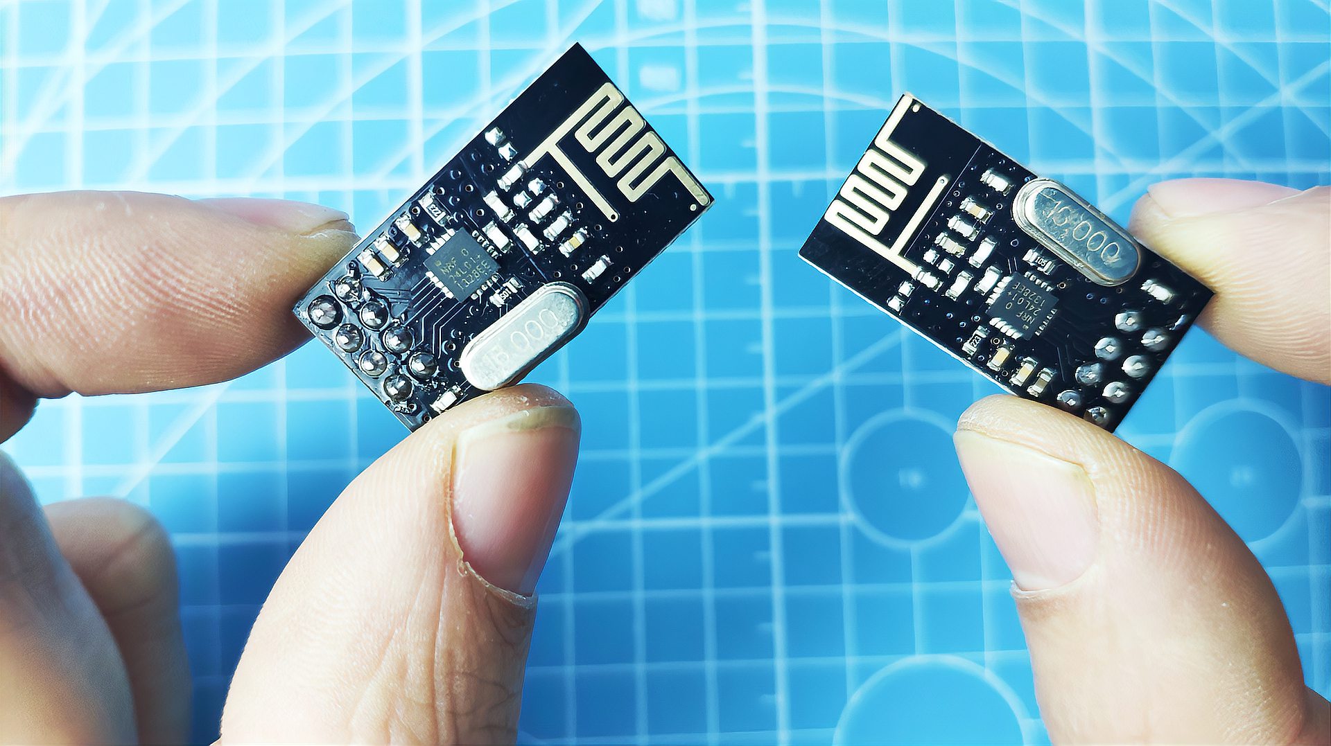 NRF24L01快速入门,优化了库文件,功能实现简单