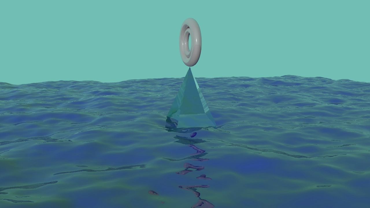 【C4D】小动画:双圆环