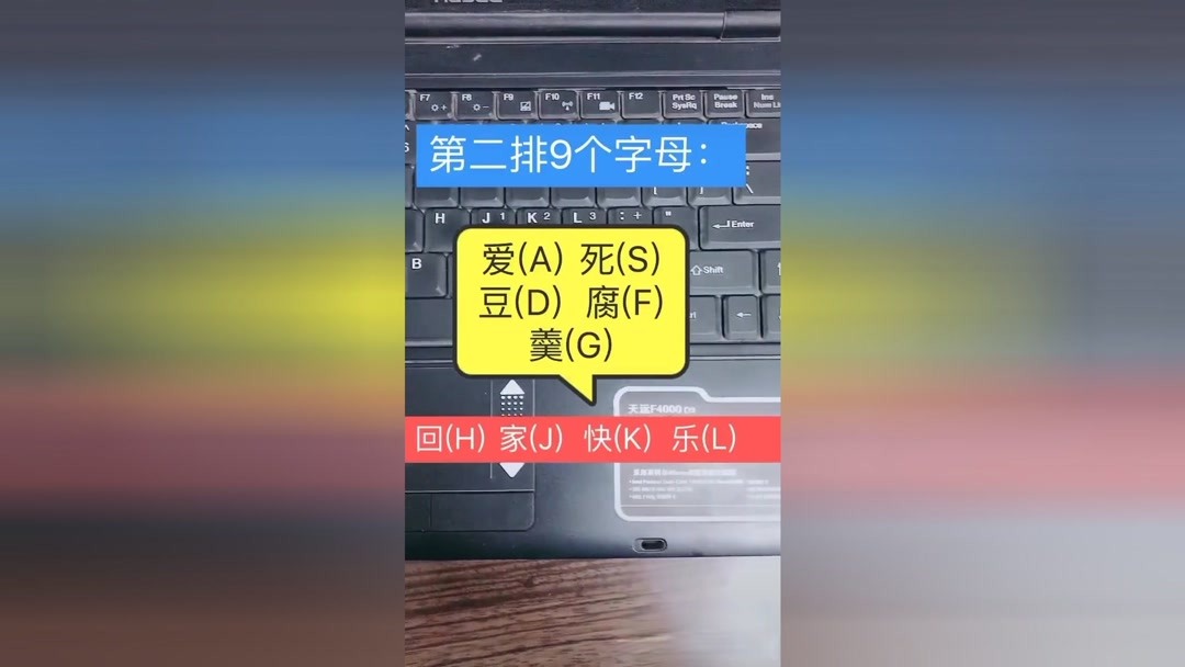 教你电脑26个字母键的快速记忆法。很实用,大人小孩都容易记,关注、...