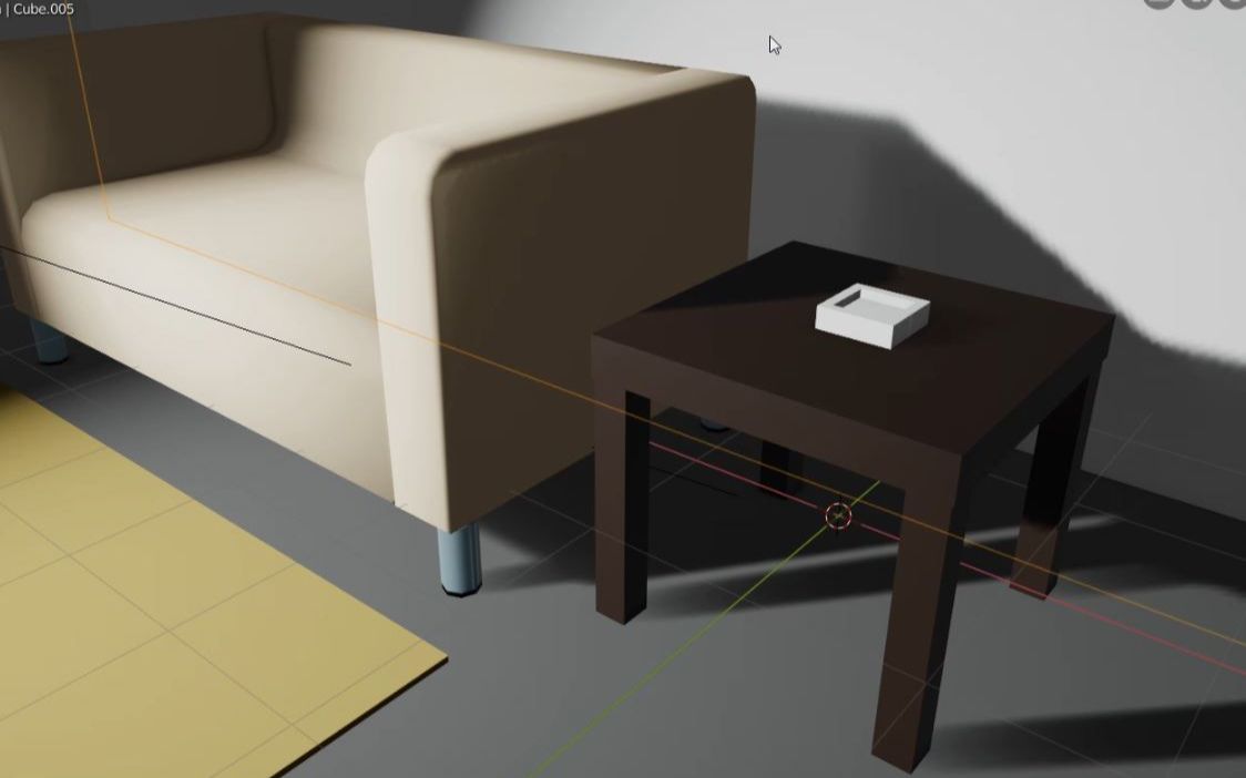 保姆级3d建模流程 Blender 2.8 入门 之四 简单场景