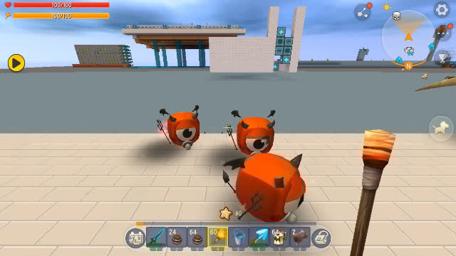 迷你世界:生存到极致就像开挂,半仙带着一堆周年蛋糕