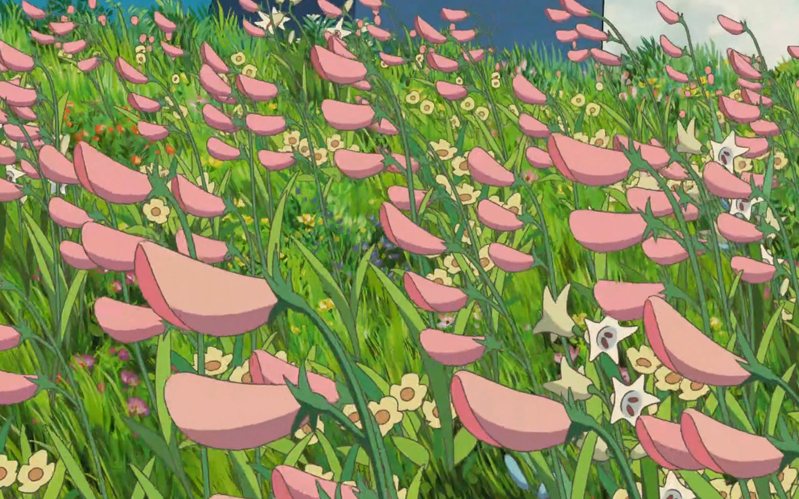 《哈尔的移动城堡》中的美丽风景