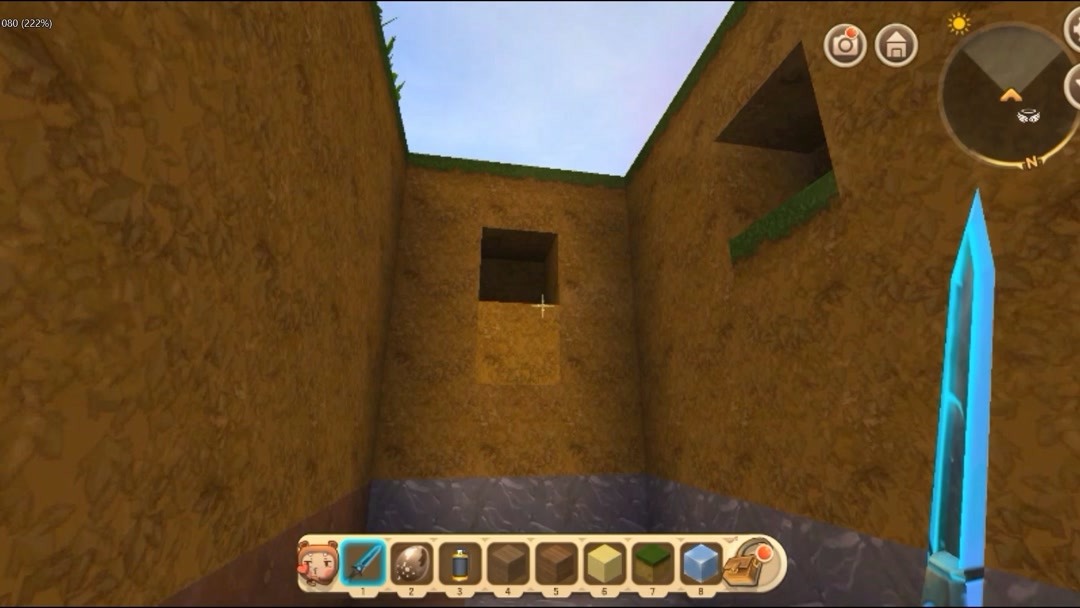 迷你世界：把宠物放在坑里面养着不被动物吃掉