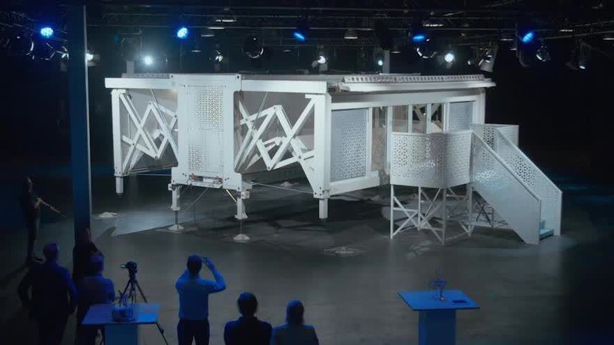 外国设计“可折叠移动房子”,售价90万人民币,10分钟即可入住