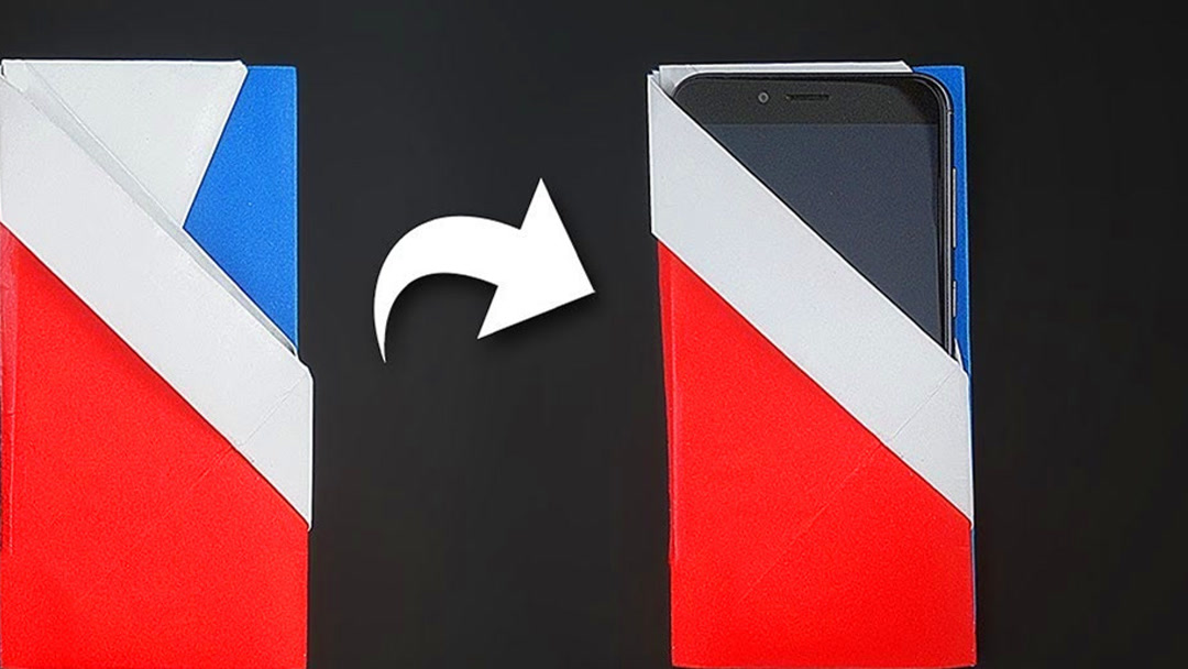 教你折纸手机保护套,给手机一个安稳的家,简单又实用!