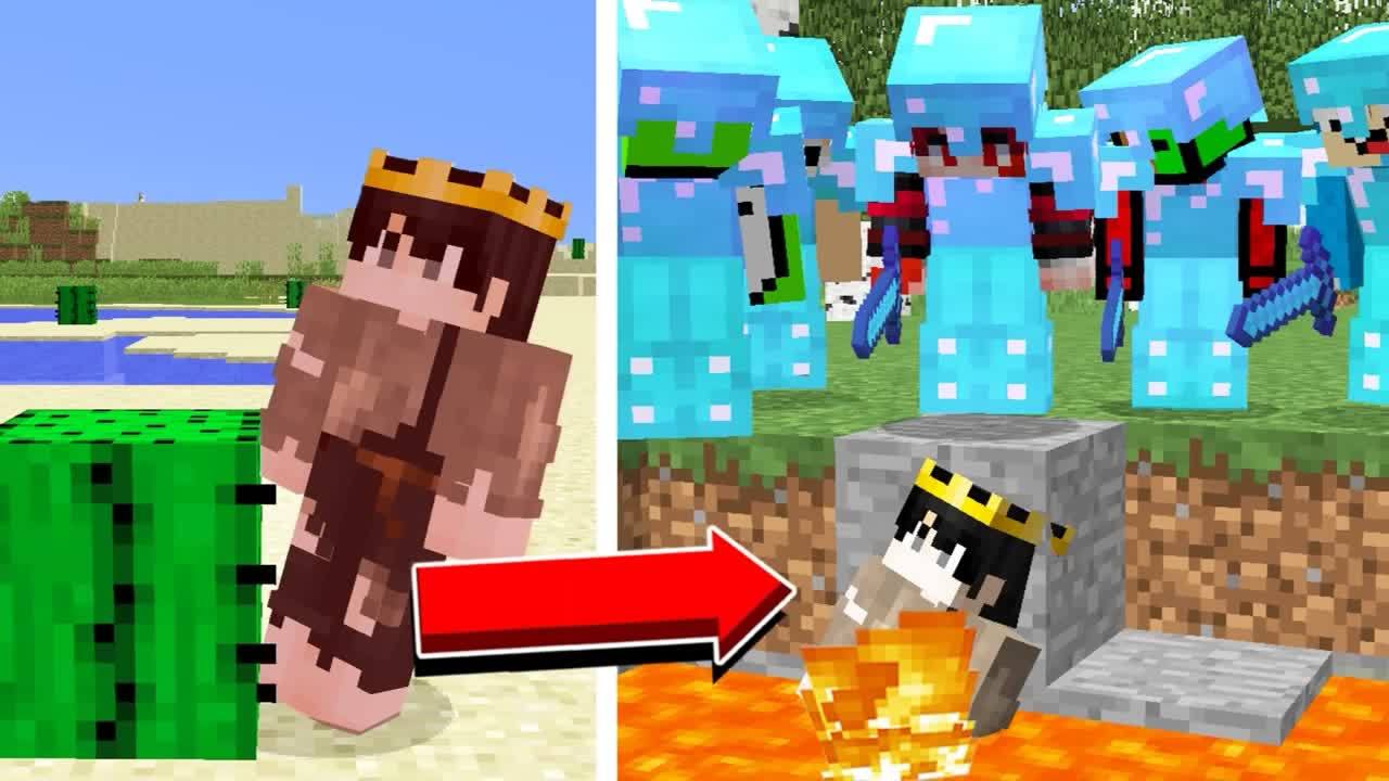 我的世界 当你受到伤害就会随机传送?三十多名玩家如何生存?