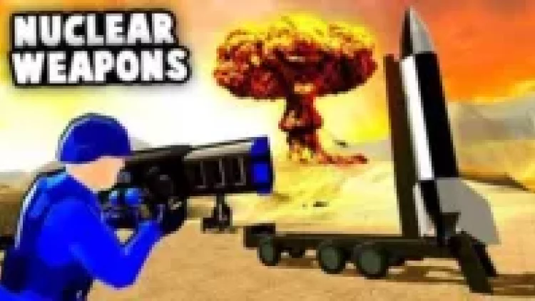 【屌德斯解说】战地模拟器 捡到英雄级武器火箭筒炮轰小熙!Roblox...