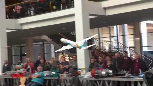 5万转的喷气式发动机,航模表演,这威力太猛了