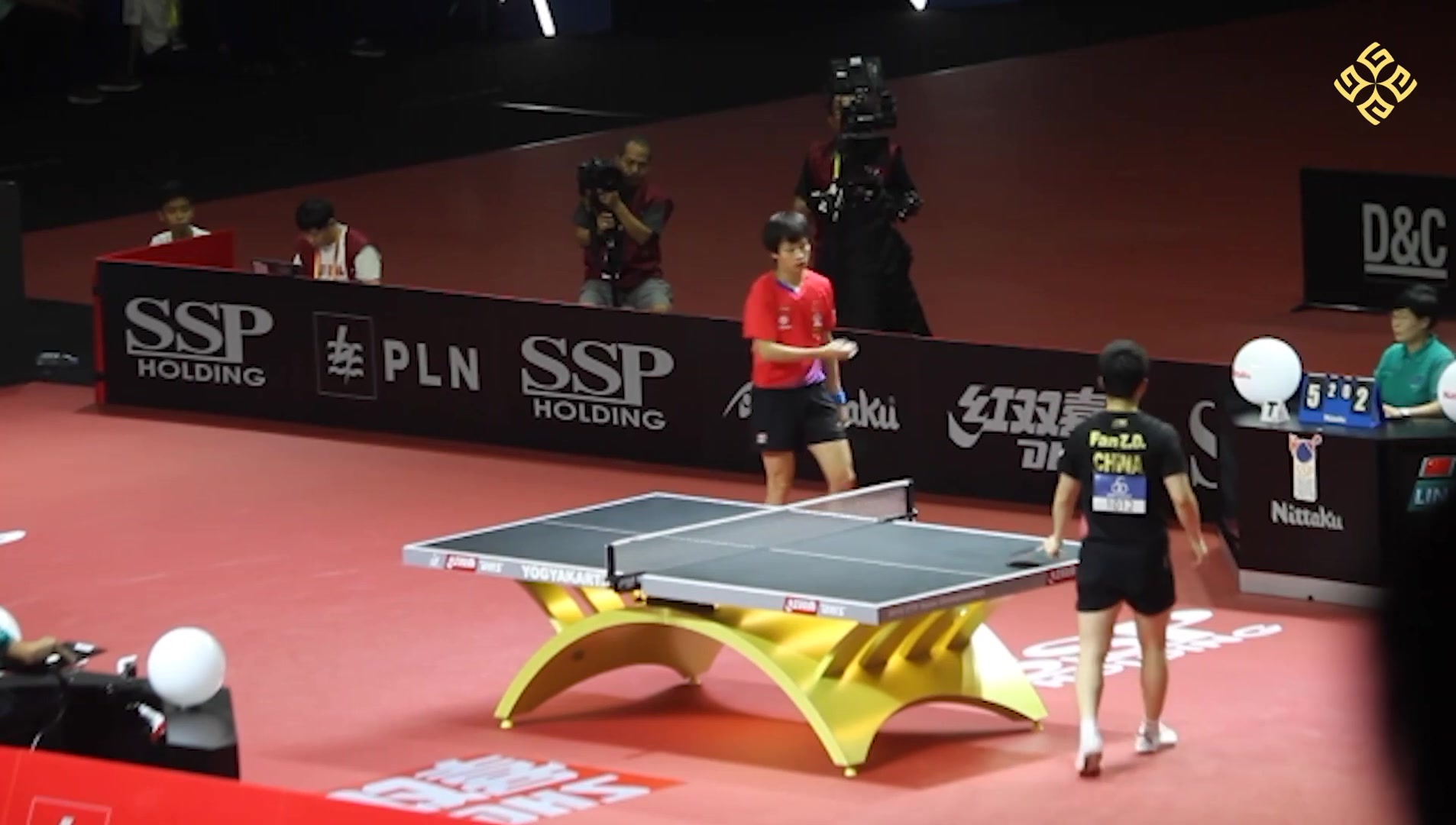 亚锦赛 樊振东vs林高远 观众视角