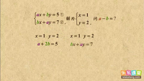 已知方程(组)的解求参数