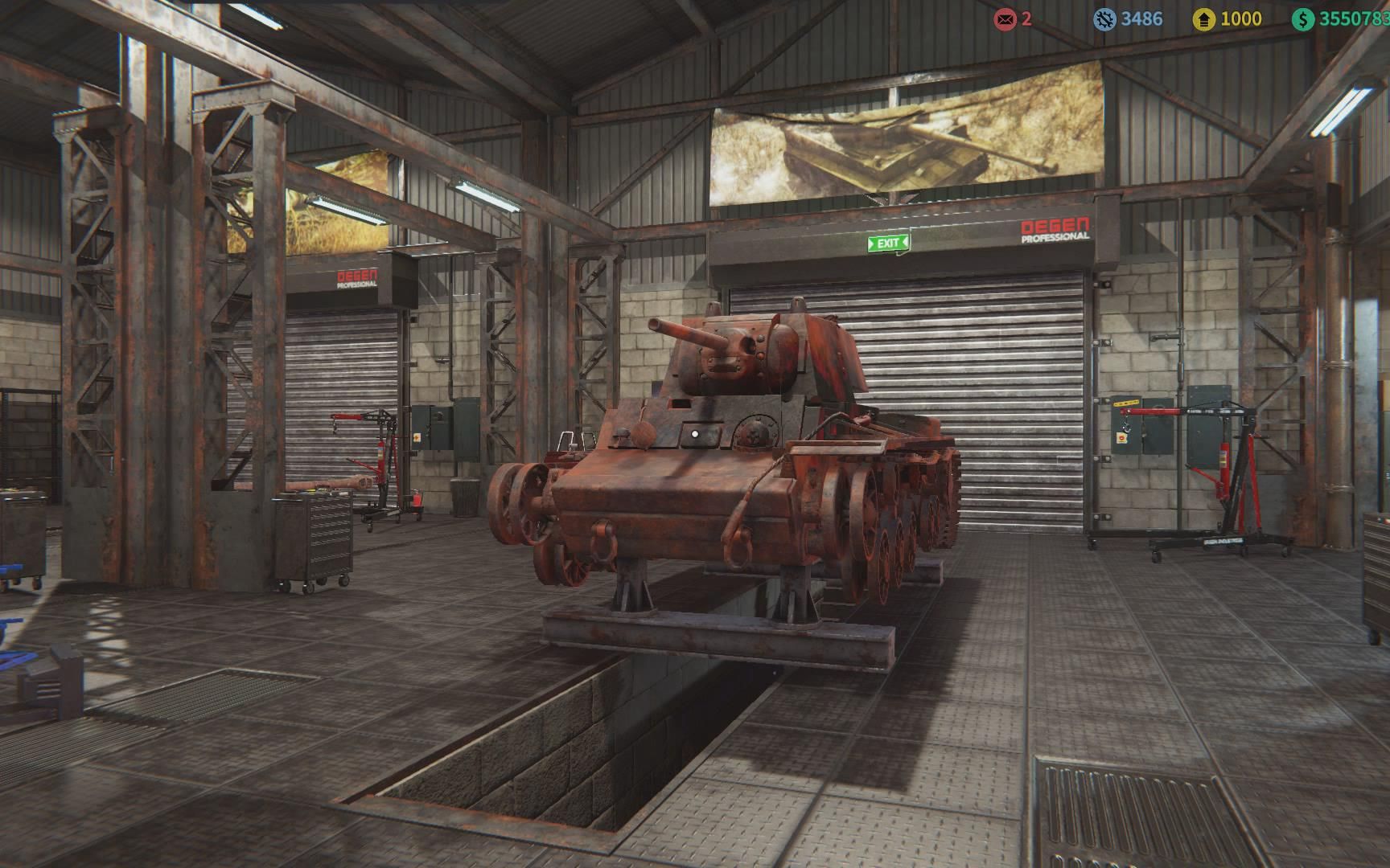 坦克维修模拟器:翻修一辆KV-1坦克