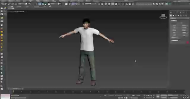 学习第一天@MAX人物骨骼#三维建模 #是时候展现真正的技术了