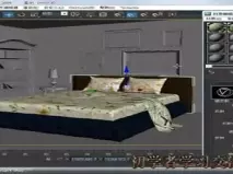 3D室内设计 3D视频教程 3D卧室设计欣赏_标清
