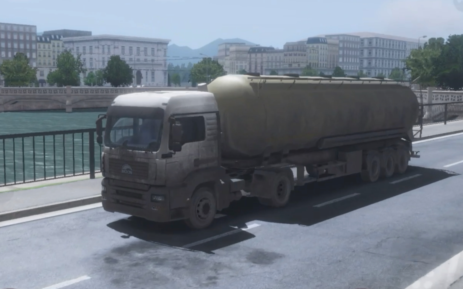 《卡车模拟:欧洲3》首发试玩!正式版保持了测试版本的画质,增加了ai...