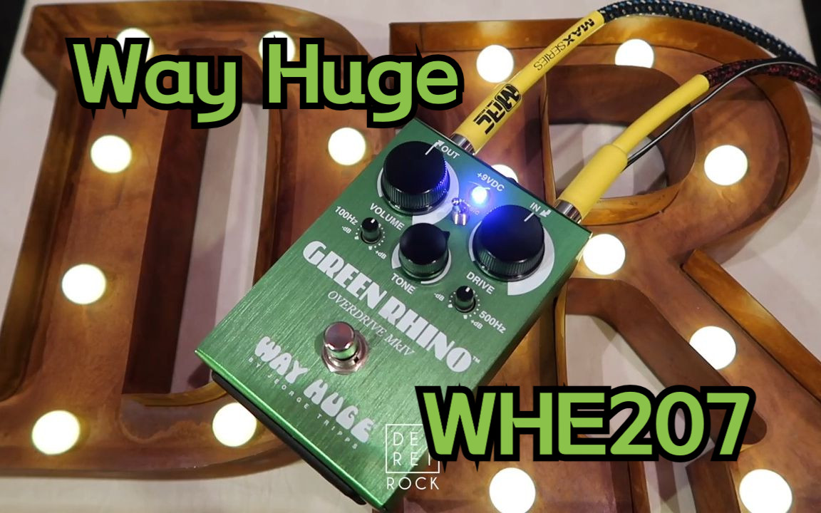 【加强版TS808!】Way Huge Green Rhino 绿犀牛 过载 MKIV 在Vox ...