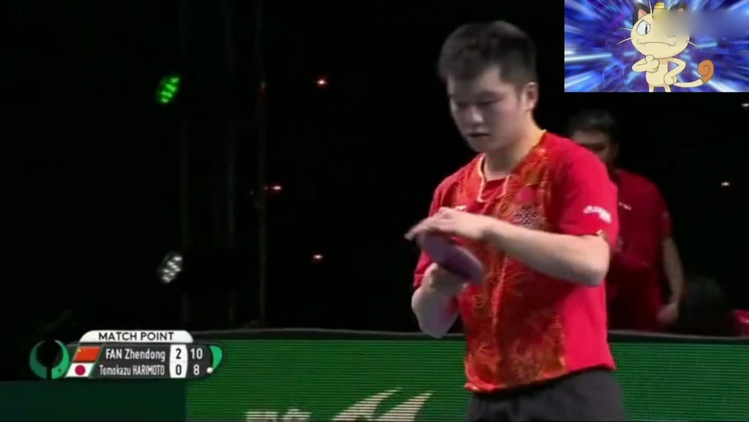 樊振东3-0横扫张本智和, 最后三个球太霸气! 刘国梁调侃: 欺负小孩