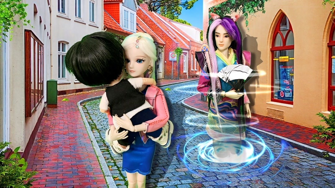 叶罗丽故事 颜爵变成小孩子接近冰公主 最后被发现打脸