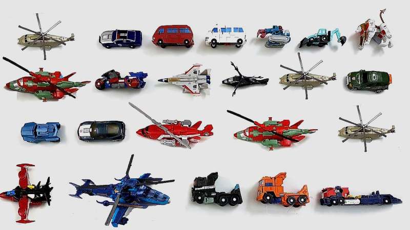 迷你飞机直升机模型展示