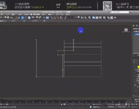 3DMAX室内设计建模教程之美式木质餐桌椅建模