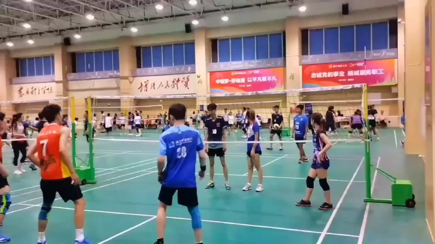 业余爱好就是这种水平…#气排球 #记录精彩瞬间