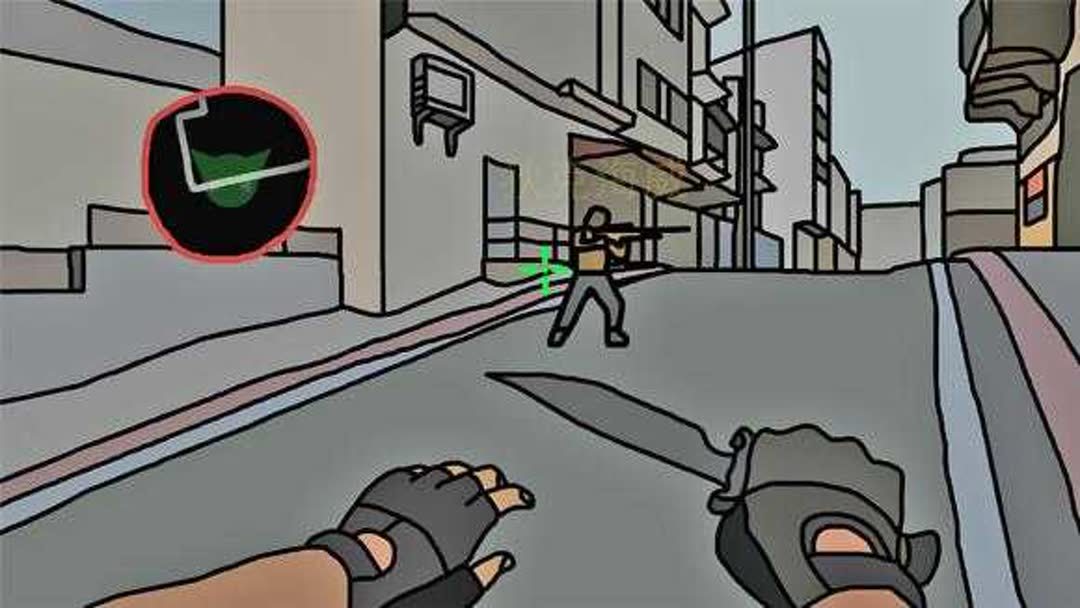 CSGO:亮眼时刻20,开局一把小匕首,装备全靠捡队友!