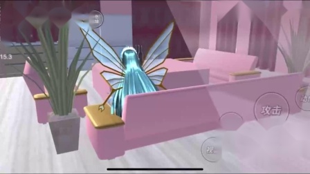 樱花校园模拟器:参观大神建造的粉色别墅